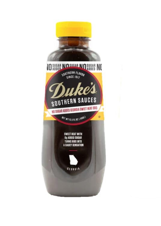 Amazon.com : Duke's No Sugar Added Georgia Sweet Heat Southern Sauce 17 ...