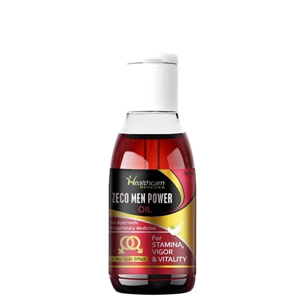 HEALTHCAM REMEDIES Zeco Men Power Oil : Amazon.in: Health & Personal Care