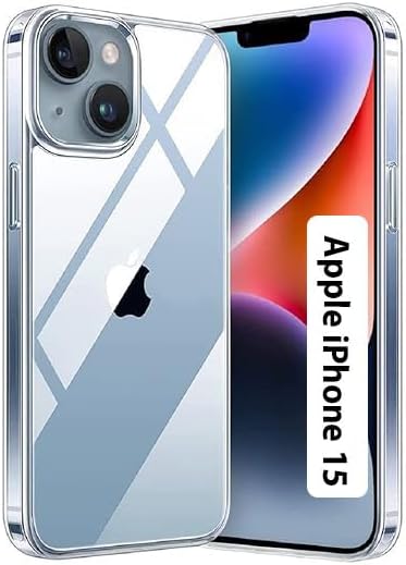 COBERTA Back Cover for Apple iPhone 15 Back Cover Case - Clear ...