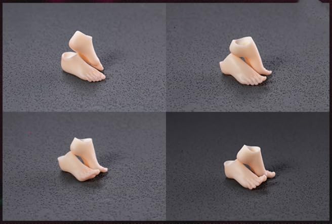 Amazon.co.jp: 蝸之殻 SNAIL SHELL 1/12 バニーガールAileen用 4ペア足部品 アクセサリー クション ル ...