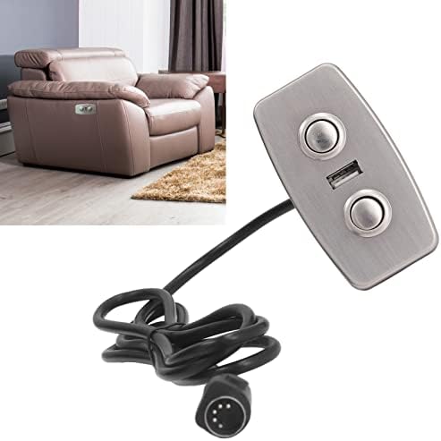 Amazon.com: NDNCZDHC Recliner Switch with USB Port, 2 Button 5 Pin Lift ...