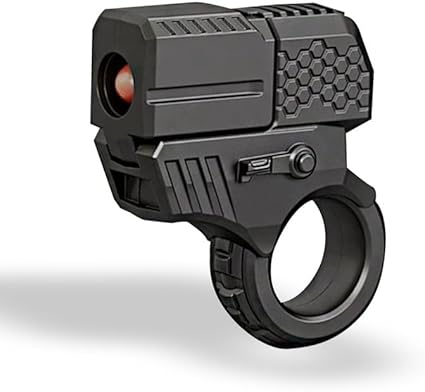 Amazon.com: EDC Alloy Fingertip Toy Pistol,Fidget Gun,Stress Relief ...