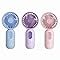Amazon.com: Mini Portable Fan 3 Pack, Cute Handheld Battery Operated ...