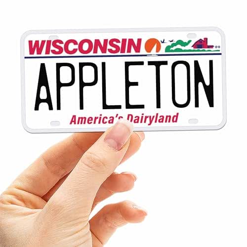 Amazon.com: Wisconsin License Plate Sticker for Hydroflask - 10+ WI ...