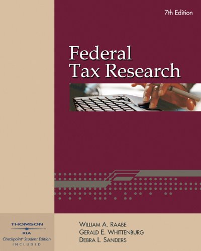 Amazon.com: Federal Tax Research (with RIA Checkpoint and Turbo Tax ...