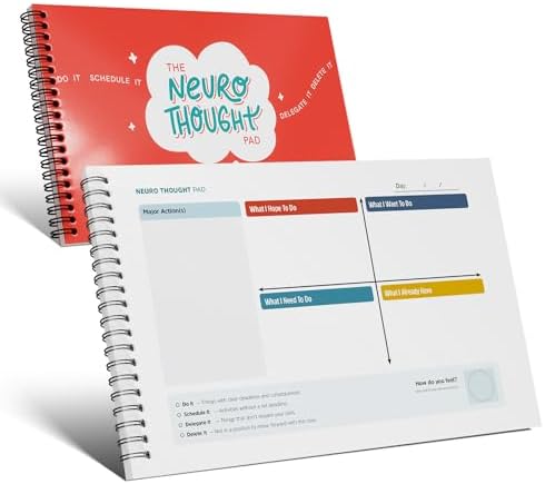 Amazon.com : Wilkii Neuro Thought Pad - ADHD Planner for Adults I ...