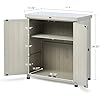 Amazon.com: Outdoor Storage Cabinets Weatherproof for Patio, Garden ...