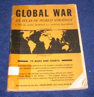 Global War: an Atlas of World Strategy | Amazon.com.br