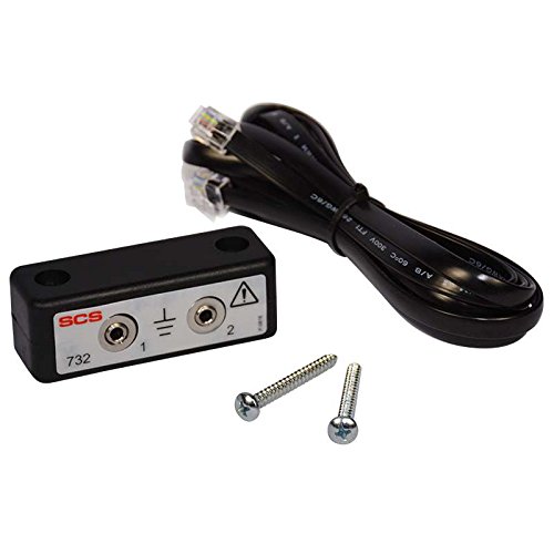 Replacement Dual Remote Input Jack with 6' Cord for 724 Monitor: Amazon ...