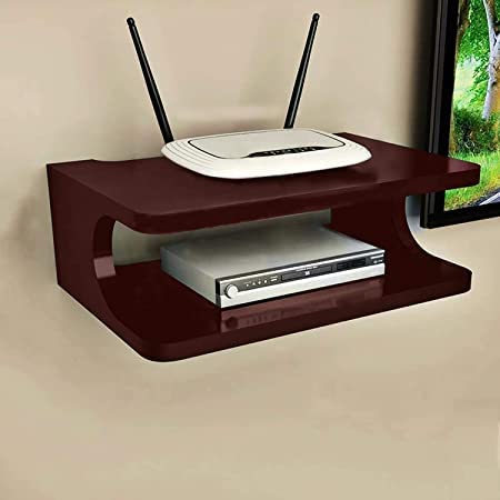 Iyan Setup Box Stand|Engineered Wooden WiFi Router,Game Console,Remote ...