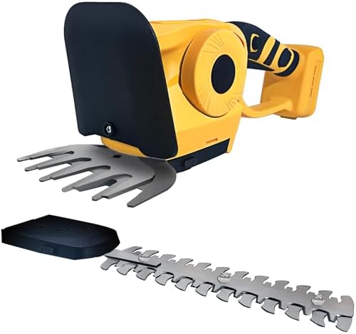 Cordless Hedge Trimmer Compatible with DEWALT 20V Battery, 2 in 1 ...