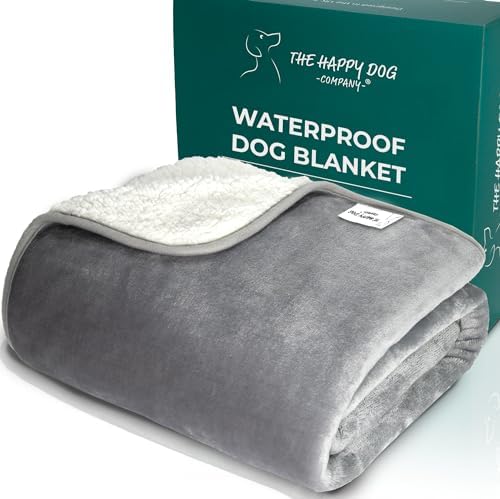 Waterproof Dog Blanket Washable (L) - Easy Clean, Premium, Soft ...