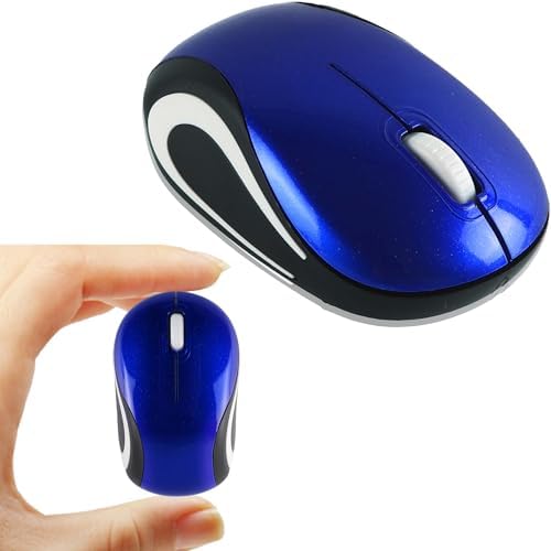 Amazon.com: Mini Wireless Mouse for Kids, Small Portable Travel Mouse ...