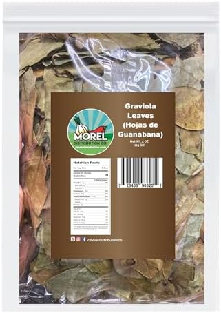Amazon.com : Dried Graviola Leaves, Dried Soursop Tea Leaves, Hojas de ...
