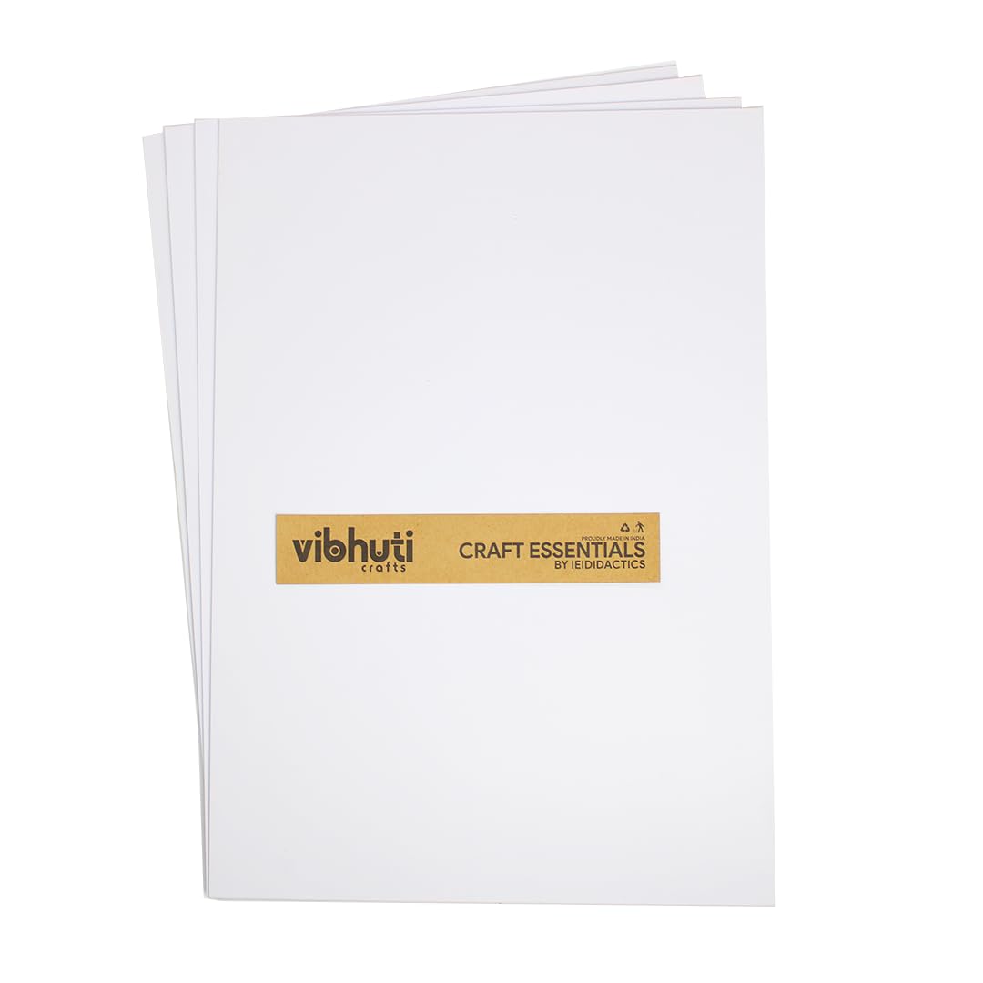 Vibhuti Crafts Sunboard/Foam Board Sheets 5mm Thick A3 Size (11.7 inch ...
