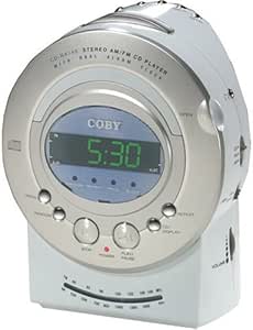 Amazon.com: Coby CDRA140 Digital AM/FM Alarm Clock Radio with CD Player ...