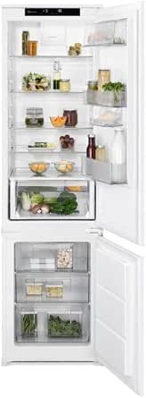 ELECTROLUX LNS8FF19S 800 Series LowFrost 188cm Built-In Fridge Freezer ...