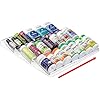 Amazon.com: mDesign Expandable Plastic Vitamin Rack, Drawer Organizer ...