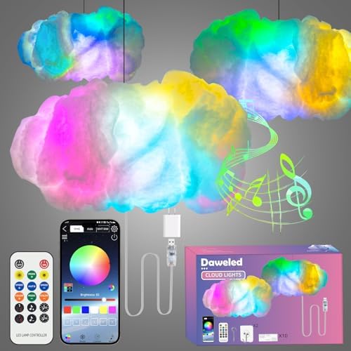 Amazon.com: FLAGTOP LED Cloud Light for Bedroom, Floating Cloud Light ...