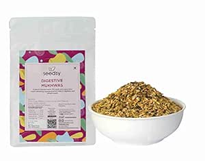 SEEDSY Digestive Mukhwas, Roasted Ajwain, Carom, Dill (Sowa), Fennel ...