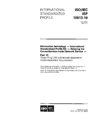 ISO/IEC ISP 10613-10:1995, Information technology - International ...
