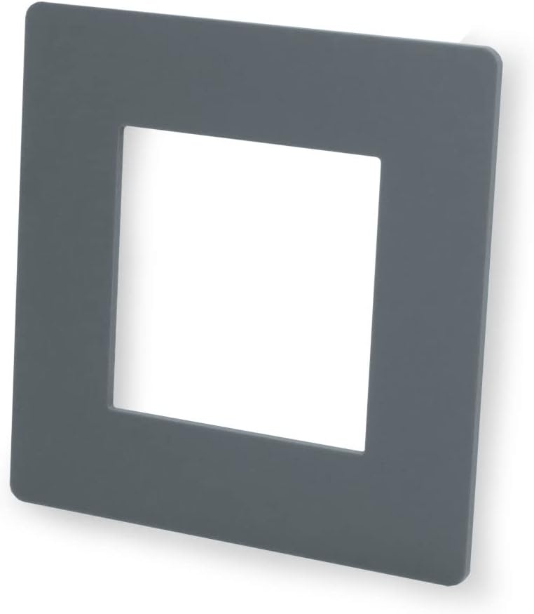 Double/Single Socket Switch Surround/Acrylic Finger Plate - Minimalist ...