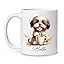Amazon.com: Customized Adorable Chihuahua Coffee Mugs, Chihuahua Mom ...