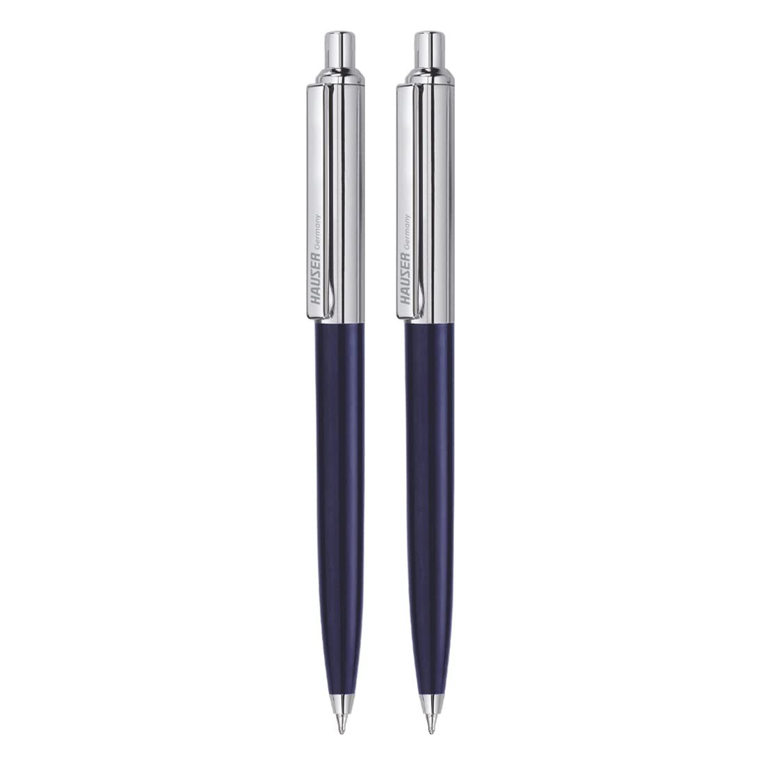 Hauser Berlin Half Metal Ball Pen Box Pack | Retractable Mechanism With ...