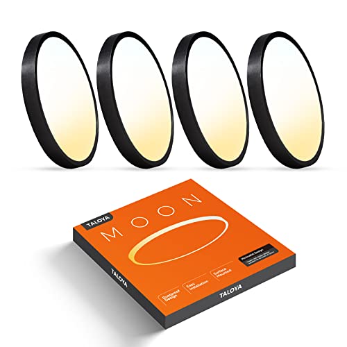 Snapklik.com : TALOYA Dimmable Led Ceiling Light 4 Pack