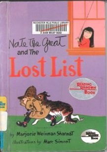 Nate the Great and the Lost List: Sharmat, Marjorie Weinman ...