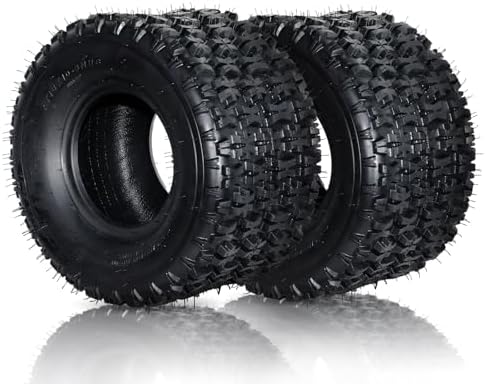 Amazon.com: 2pcs 18x10-8 ATV UTV Sport Mud Tires 18 10 8 18x10x8 Rear ...