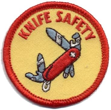 Amazon.com: Girl Boy Cub Knife Safety Knives Skills Fun Patches Crests ...