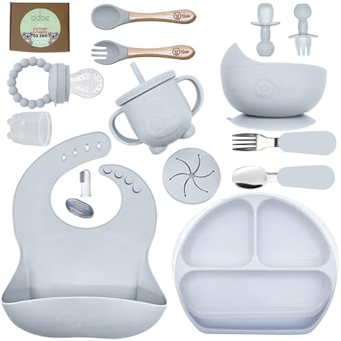 Baby Led Weaning Feeding Supplies for Toddlers, O'doe Baby Feeding Set ...