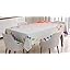 Amazon.com: Ambesonne Retro Tablecloth, Colorful Vintage Pattern with ...
