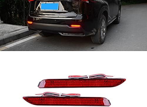 Amazon.com: Xotic Tech 2pcs Rear Reflector LED Scanning Driving Brake ...