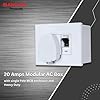 Anchor by Panasonic Polycarbonate Modular AC Box with 20Amps Single ...