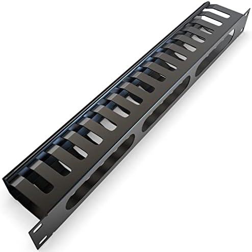 Amazon.com: Raising Electronics 1U Horizontal Rack Mount Cable ...