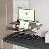 Amazon.com: FLEXISPOT 35" Height Adjustable Standing Desk Converter Sit ...