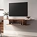 Amazon.com: FITUEYES 2 Tier Modern Floating TV Stand Wall Mounted ...