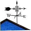 Hemore Metal Weathervanes, Stainless Steel Wind Direction Indicators ...