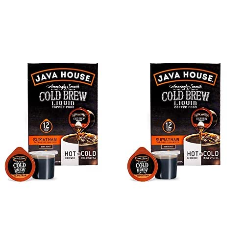 Amazon.com: Java House Cold Brew Coffee Concentrate Single Serve Liquid ...