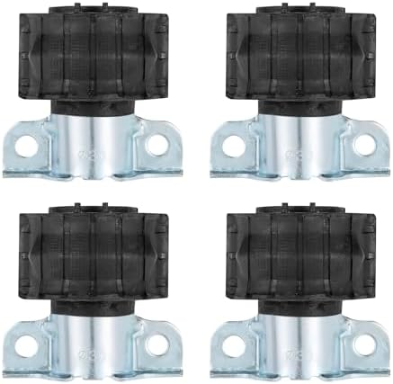 Amazon.com: BINB ROAD 4Pcs Front Sway Bar Bushing Bracket 1643231185 ...