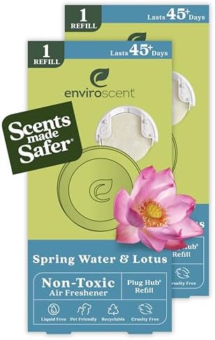 Amazon.com: Enviroscent Non-Toxic Air Freshener Refills (Lemon Leaf ...