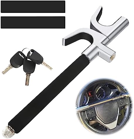 Car Steering Wheel Lock, Anti-Theft Car Steering Wheel Lock Universal ...