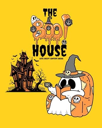 The Boo House - Halloween Coloring Book: Amazon.co.uk: Bova, Irene ...