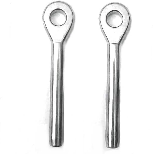 Jingyi Stainless Steel 316 Marine Eye End for 1/8" Diameter Wire Rope ...