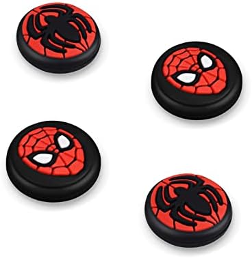 Amazon.com: 4 Pcs Thumb Grips Caps, Silicone Joystick Cap Analog Stick ...