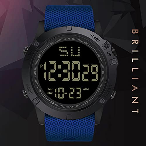 Buy LAVAREDO Digital Sports Multi Functional Black Dial Watches for ...