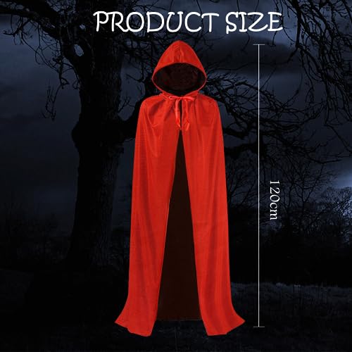Halloween Cape Vampire Cloak: Reversible Hooded Capes – Children ...