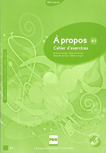 Buy A propos A1 : Cahier d'exercices (1CD audio) Book Online at Low ...